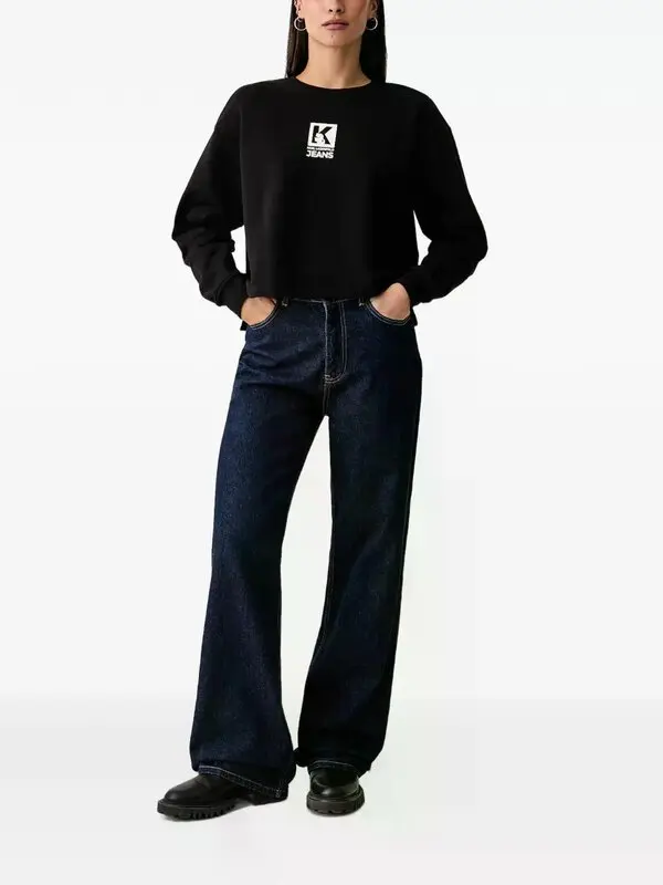 Karl Lagerfeld Logo-print Cotton Sweatshirt