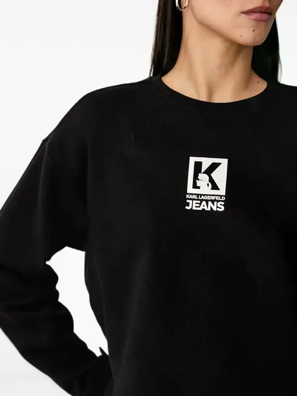 Karl Lagerfeld Logo-print Cotton Sweatshirt