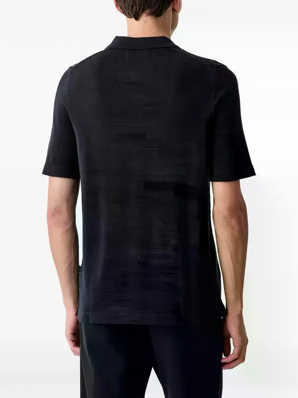 Marc O'polo X Dfb Logo-embroidered Press-stud Polo Shirt