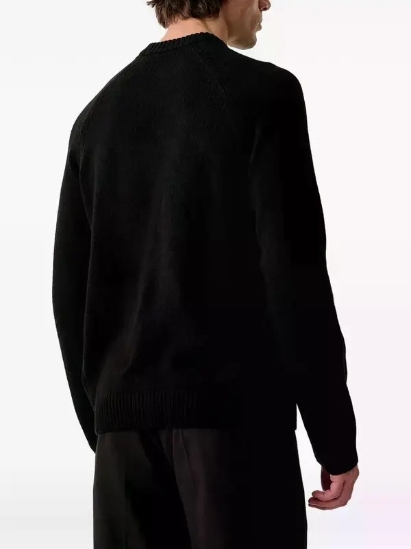 Karl Lagerfeld Logo-patch Raglan-sleeve Sweater