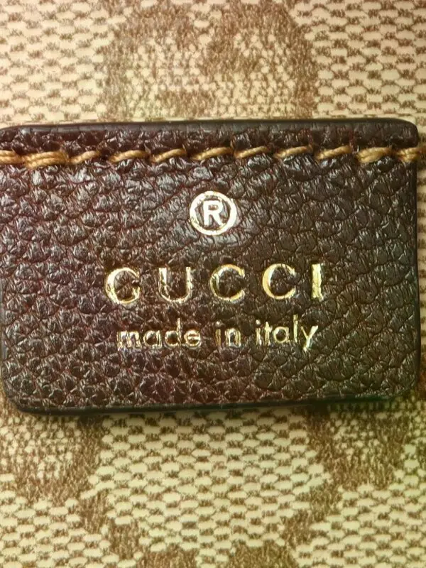 Gucci Gg Supreme Web-stripe Travel Bag