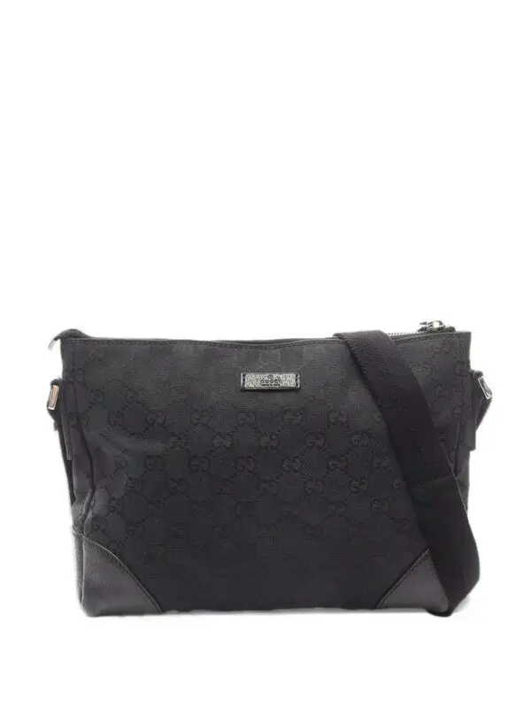 Gucci 2000s Gg Canvas Shoulder Bag