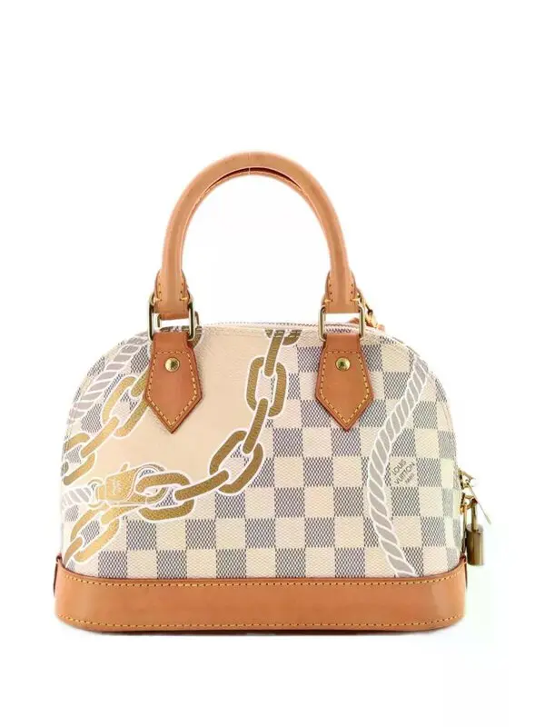 LOUIS VUITTON Alma Handbag Limited Edition Nautical Damier Bb Satchel