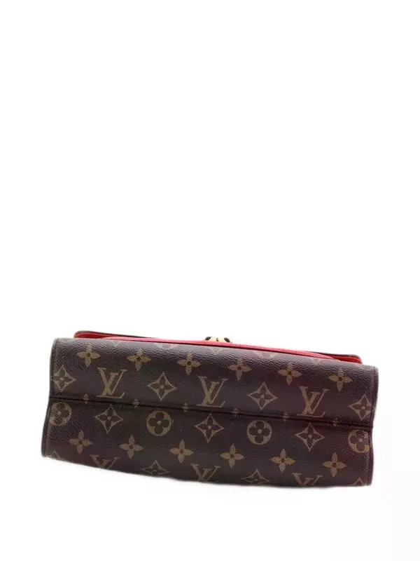 LOUIS VUITTON Victoire Handbag Monogram Canvas And Leather Shoulder Bag