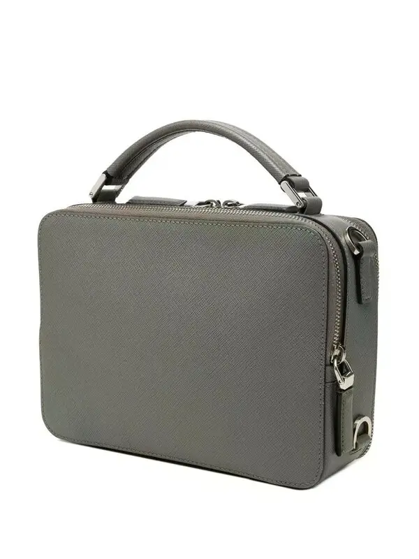 Prada 2013-2026 Medium Saffiano Brique Bag Satchel