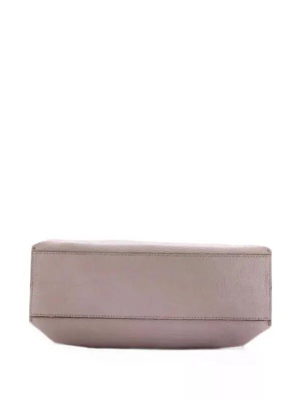 Gucci Bamboo Daily Top Handle Bag Leather Small Satchel