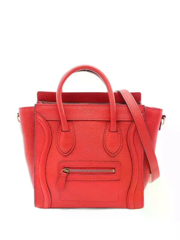 Celine 2000s Nano Luggage Tote Bag