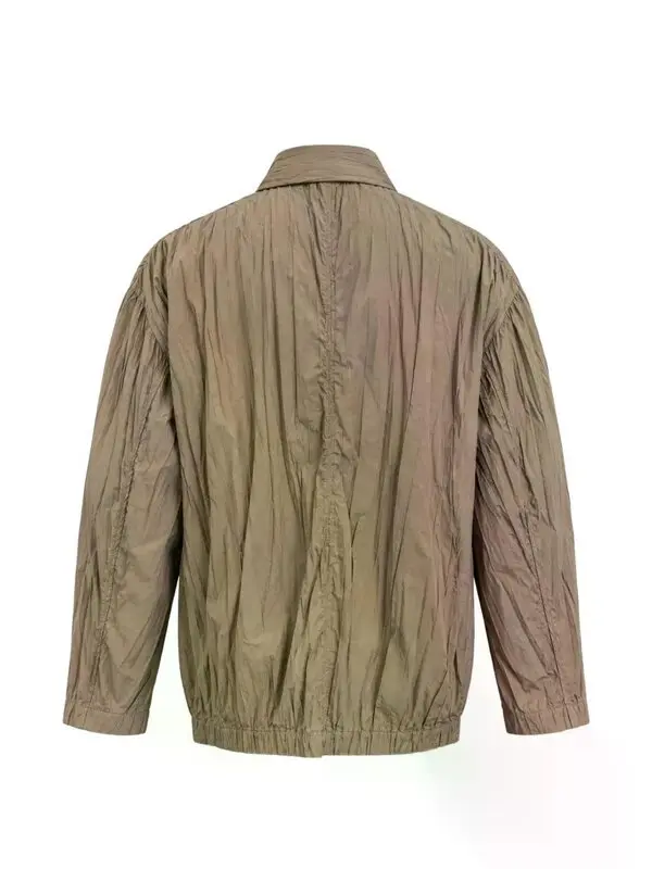 FRANZESE COLLECTION Brad Pitt Pleated Safari Jacket