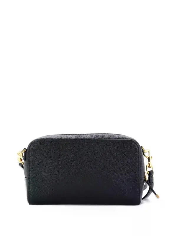 Dior Caro Double Pouch Leather Crossbody Bag