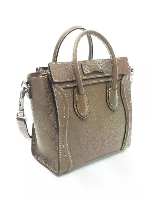 Celine 2010s Nano Luggage Tote Bag