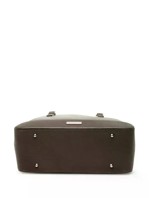 Burberry 1990-2010 Leather Handbag - Brown