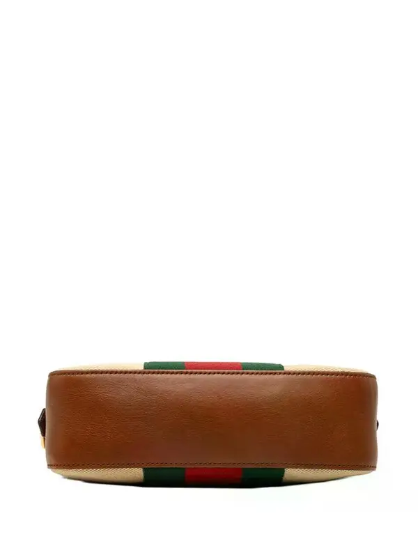 Gucci 2000-2015 Canvas Web Camera Bag Crossbody Bag