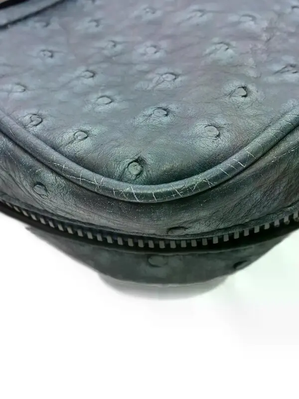 Bottega Veneta 2000s Ostrich-effect Briefcase