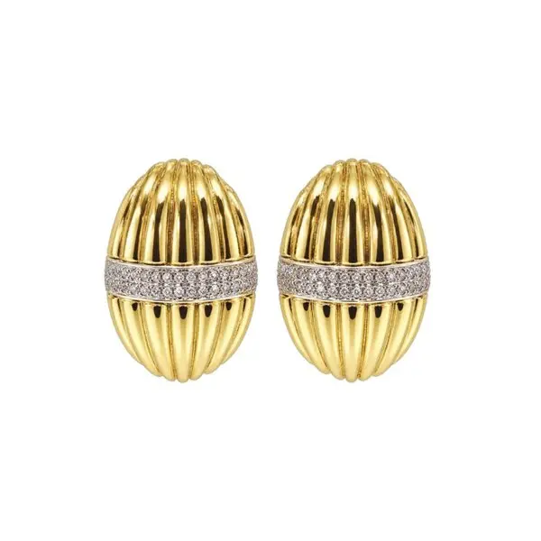 EYECONIC BY SAMAR AJRAM Helena Vintage Earrings - Gold