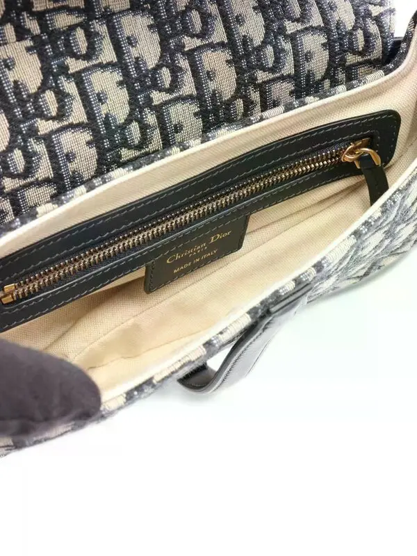 Dior 2010s Oblique Saddle Shoulder Bag