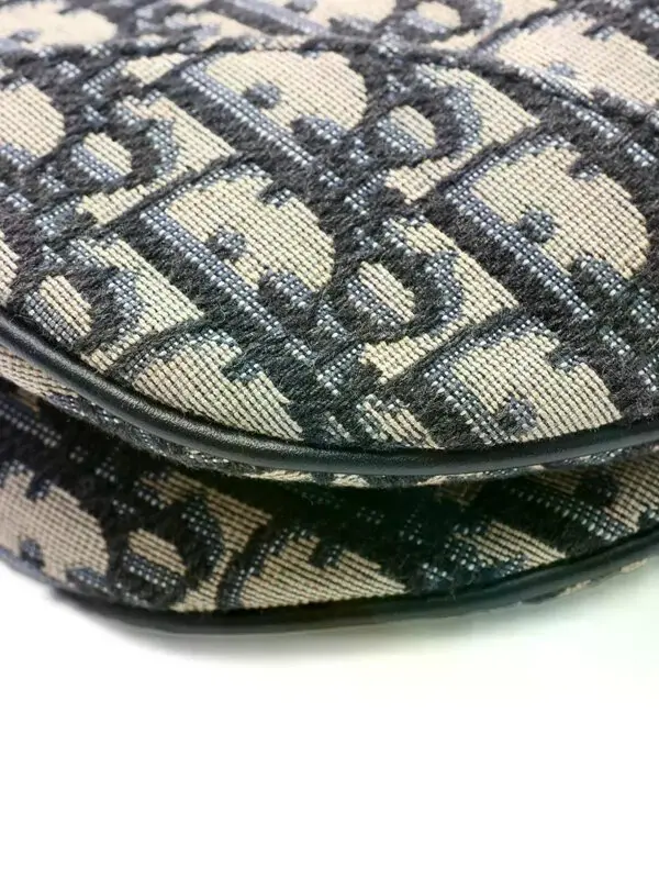 Dior 2010s Oblique Saddle Shoulder Bag