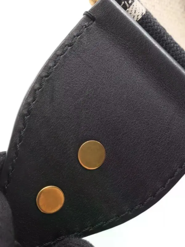 Dior 2010s Mini Saddle Oblique Tote Bag - Neutrals