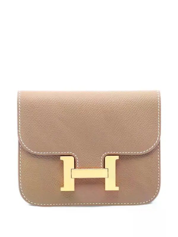 Hermès 2023 Constance Slim Leather Wallet