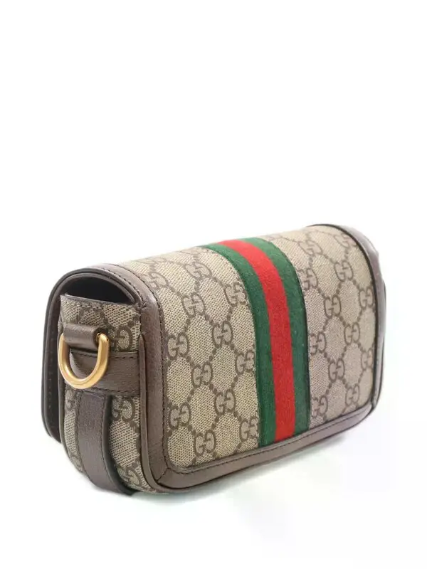Gucci 2020s Ophidia Gg Supreme Shoulder Bag