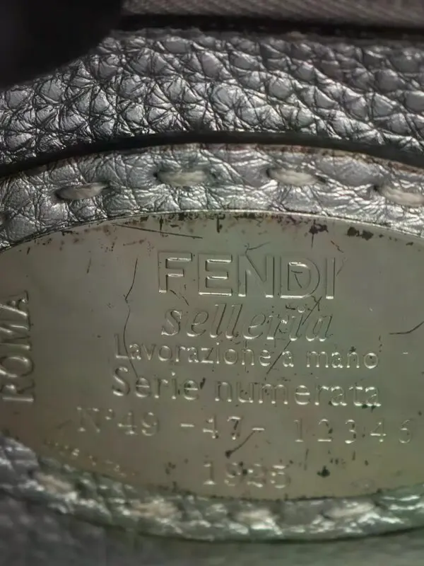 Fendi 2010s Mini Peekaboo Selleria Tote Bag