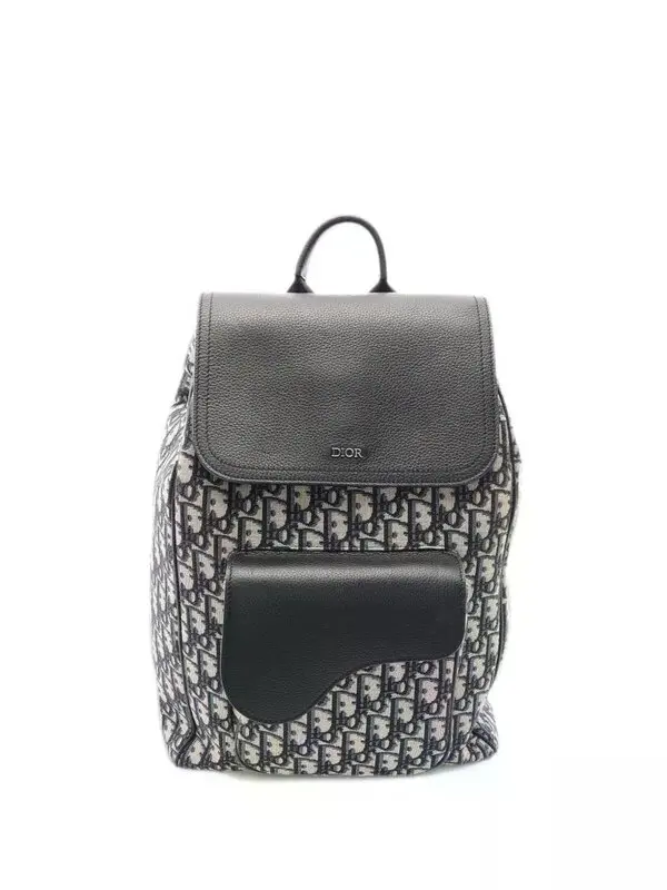 Dior 2010s Saddle Oblique Backpack
