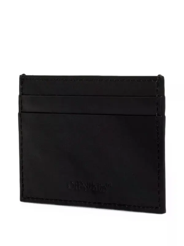 Off-White Arrows-print Leather Card Holder