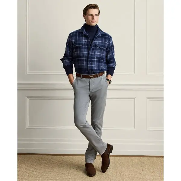 Ralph Lauren Hand-tailored Stretch Twill Trouser