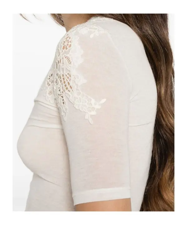 Ermanno Scervino Long-sleeved Knit Top