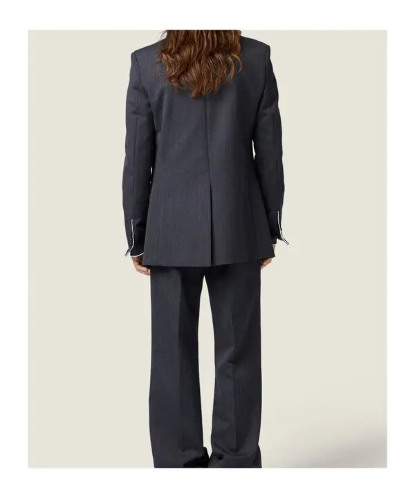 Miu Miu Single-breasted Twill Jacket