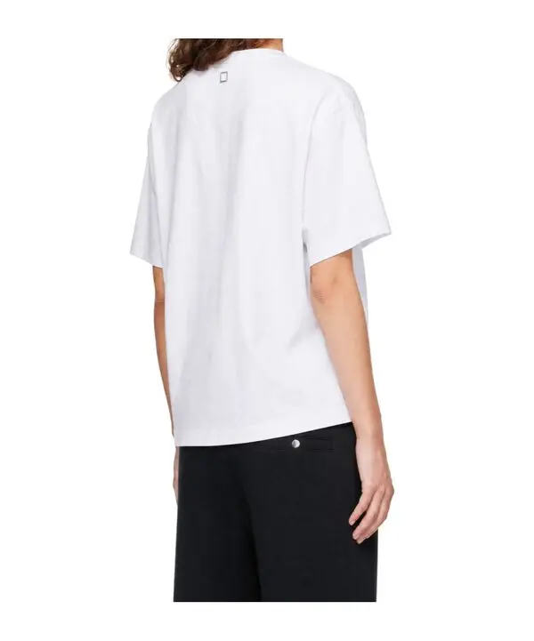 WOOYOUNGMI Logo-emblem Drawstring T-shirt