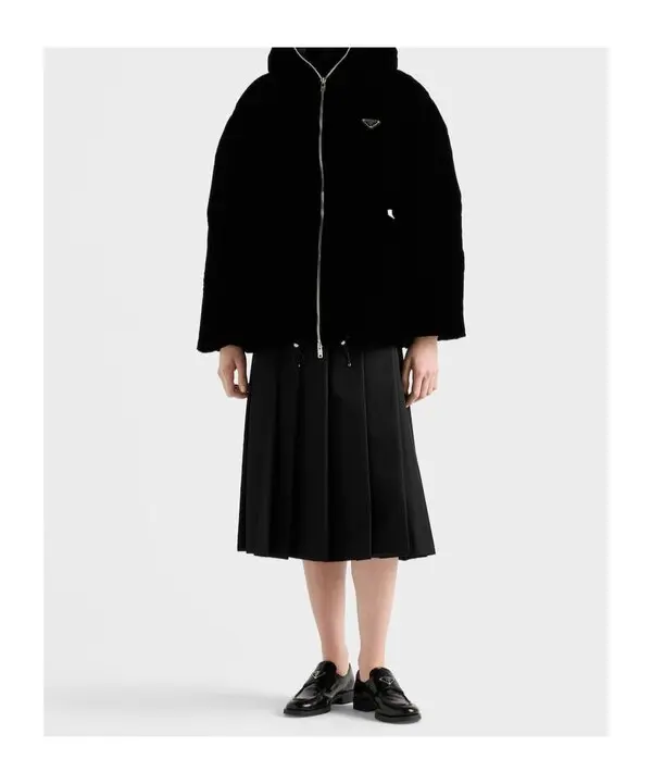 Prada Velvet Down Jacket