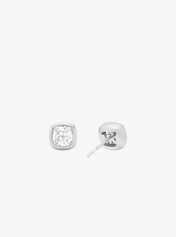 Michael Kors Cushion Cut Cubic Zirconia Stud Earrings In By