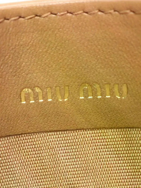 Miu Miu 2020s Matelassé Card Case