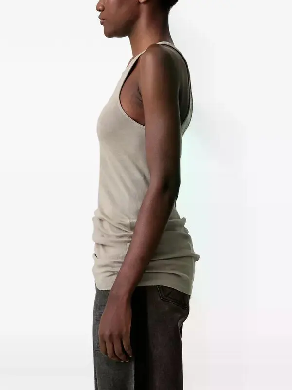 Rick Owens Ribbed Sleeveless Tank Top