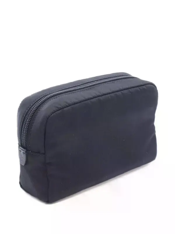 Prada Re-nylon Saffiano Leather Pouch