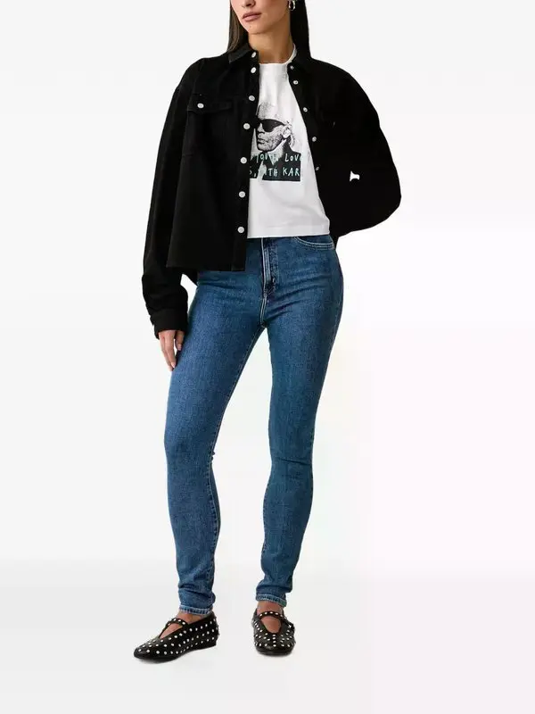 Karl Lagerfeld Logo-patch Skinny-fit Jeans