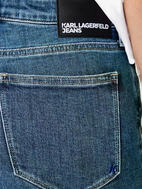 Karl Lagerfeld Logo-patch Skinny-fit Jeans