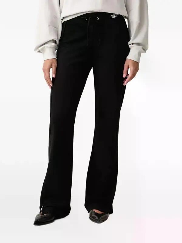 Karl Lagerfeld Logo-embroidered Track Pants