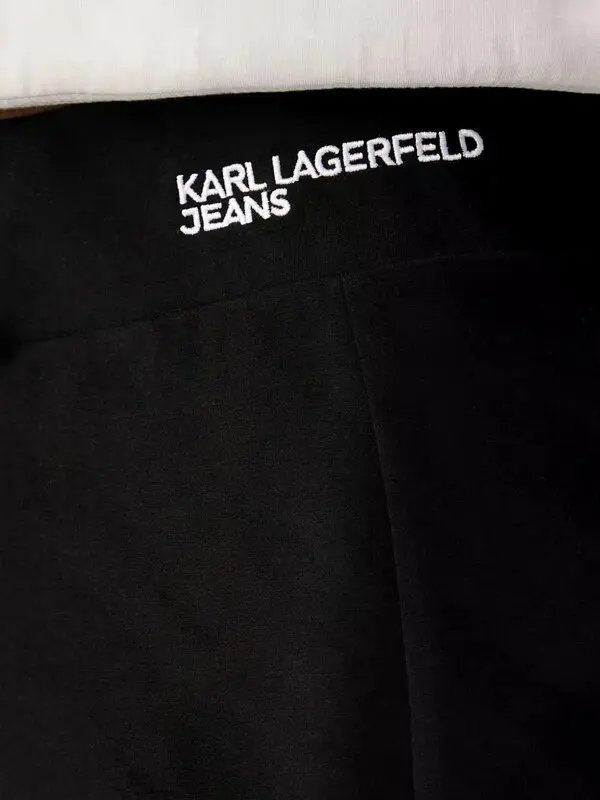 Karl Lagerfeld Logo-embroidered Track Pants