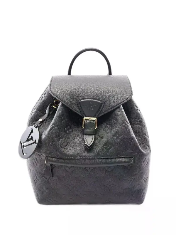LOUIS VUITTON 2021 Pm Montsouris Monogram Empreinte Backpack