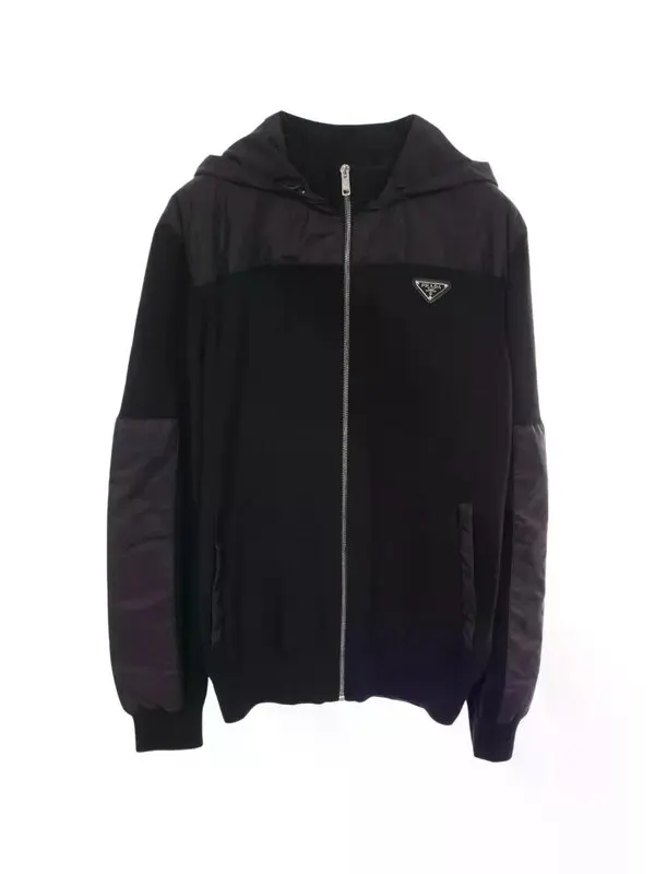 Prada 2010s Zip-up Hooded Jacket