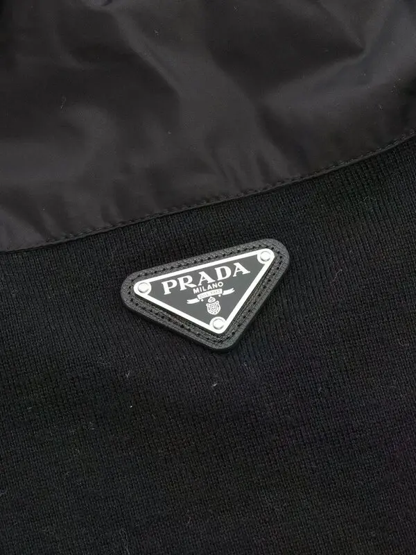Prada 2010s Zip-up Hooded Jacket