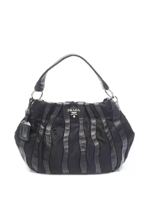 Prada 2000s Panelled Shoulder Bag