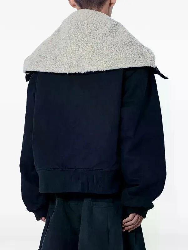 ENTIRE STUDIOS Portal Bomber Shearling-collar Bomber Jacket
