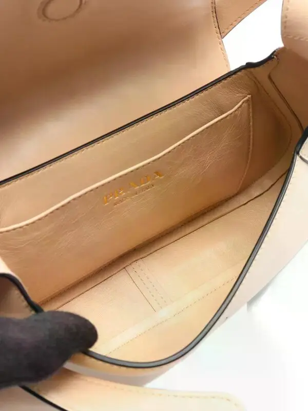 Prada 2010s Small Patina Shoulder Bag