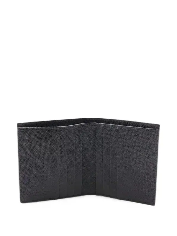 Prada Saffiano Logo-plaque Wallet