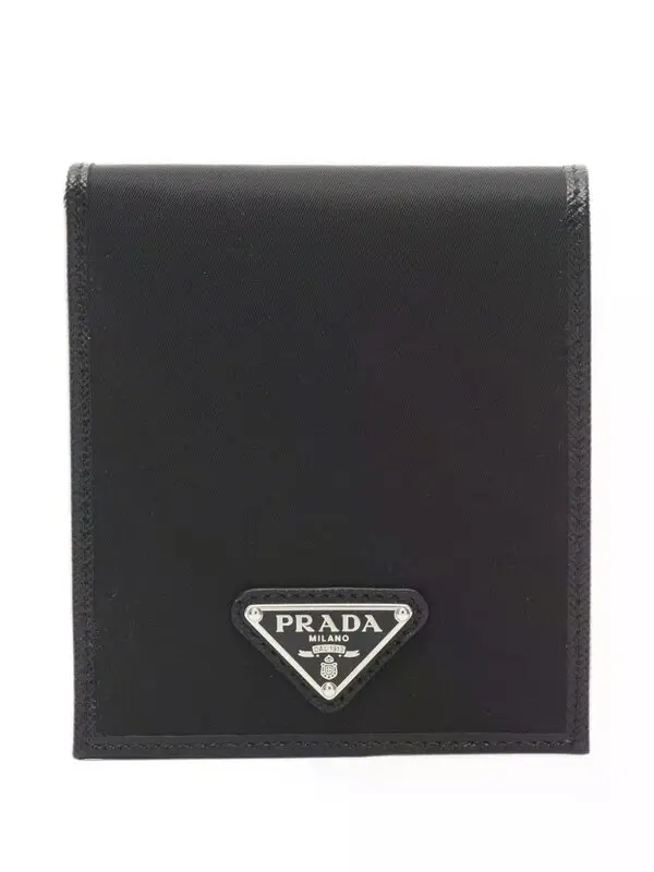 Prada Tessuto Saffiano Bi-fold Wallet
