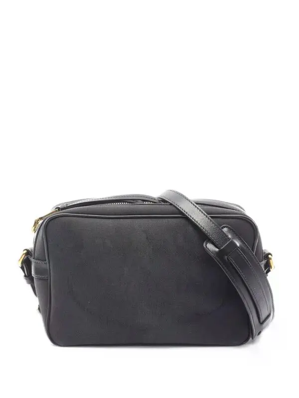 Prada 2000s Logo-jacquard Shoulder Bag