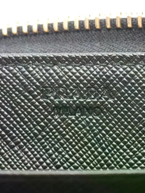 Prada 2010s Saffiano Leather Zip-around Wallet