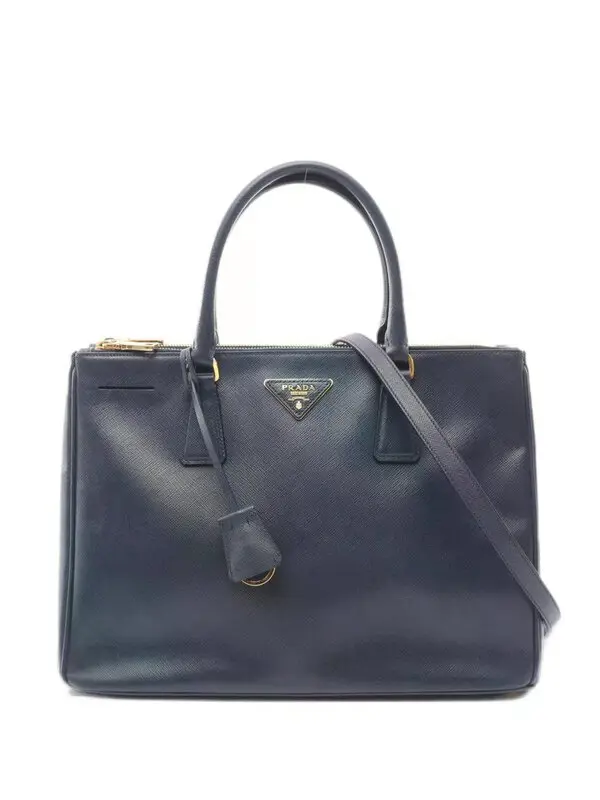 Prada 2000s Galleria Saffiano Leather Tote Bag